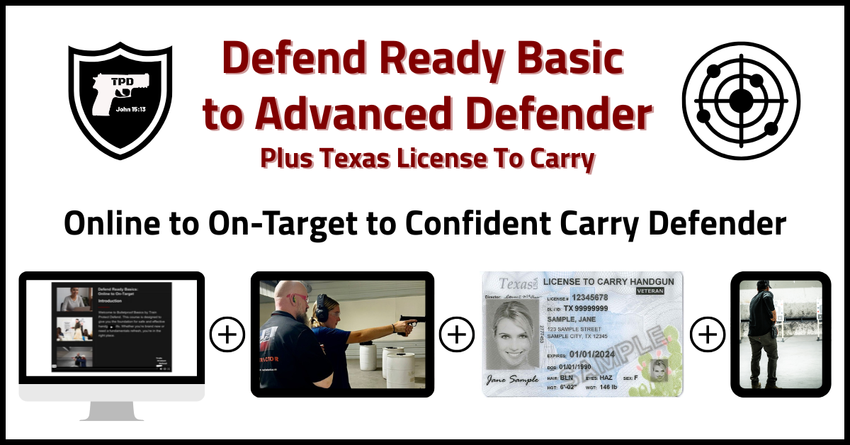 Defend Ready Basic to Advanced plus LTC: 5-Hours Online + 8 In-Person ...